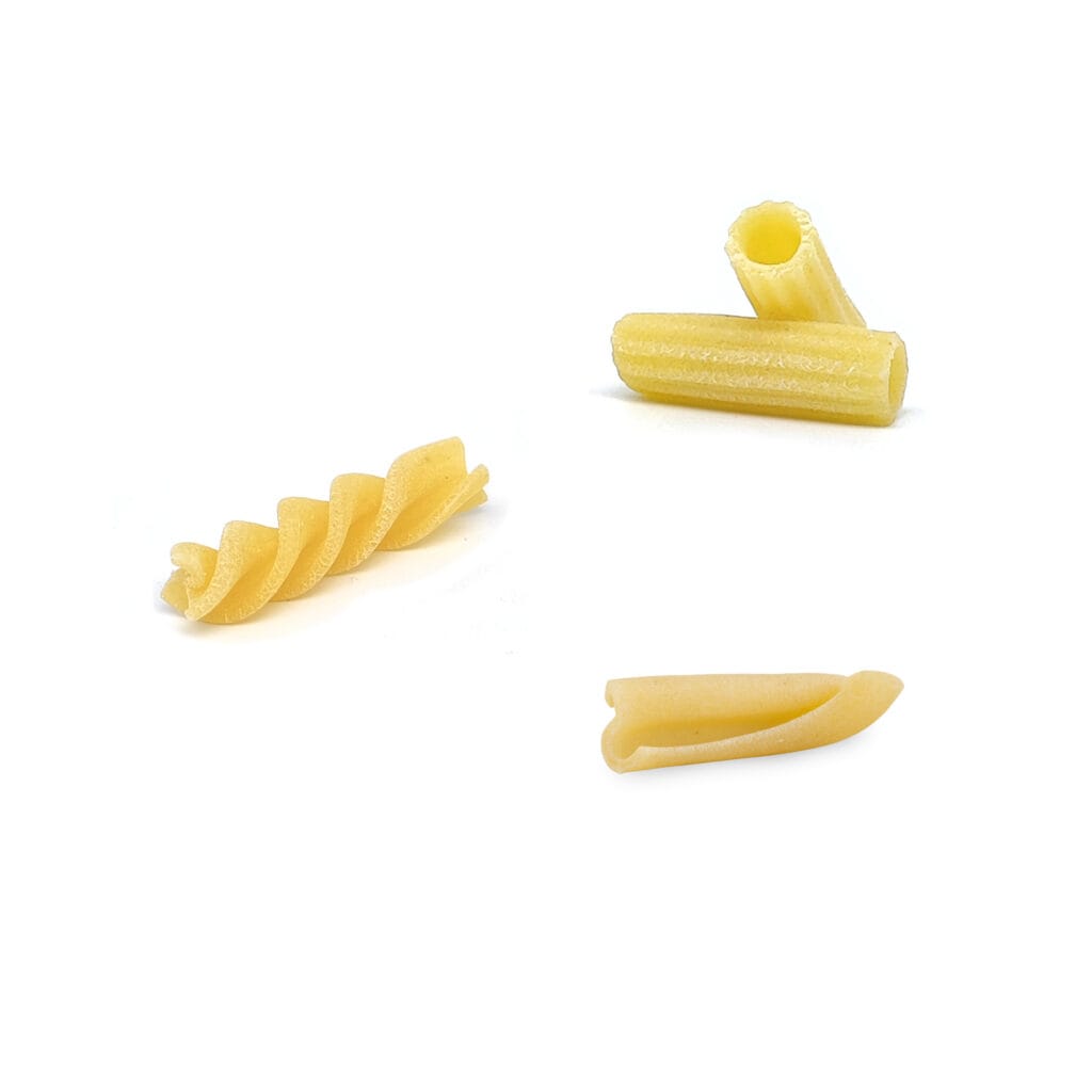 Pre-defined kit with a vertical insert casing and three pasta die ...